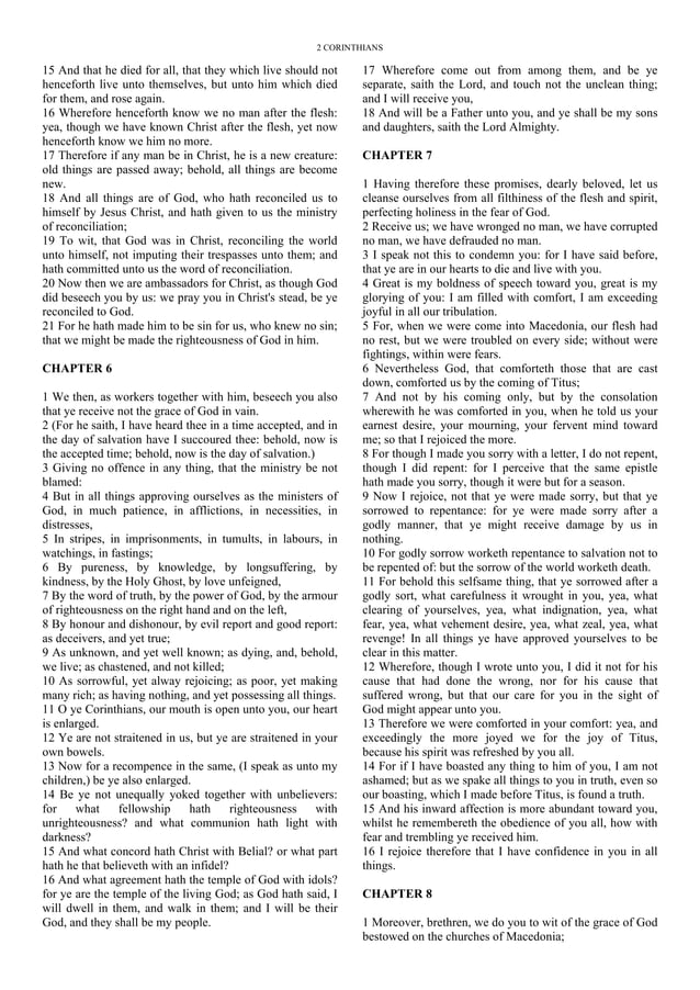 English - The Second Epistle to the Corinthians.pdf