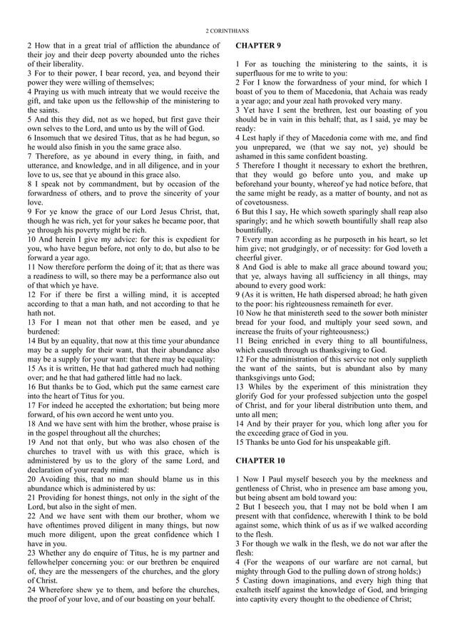 English - The Second Epistle to the Corinthians.pdf