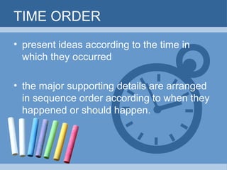 English Teaching Techniques-Time Order | PPT