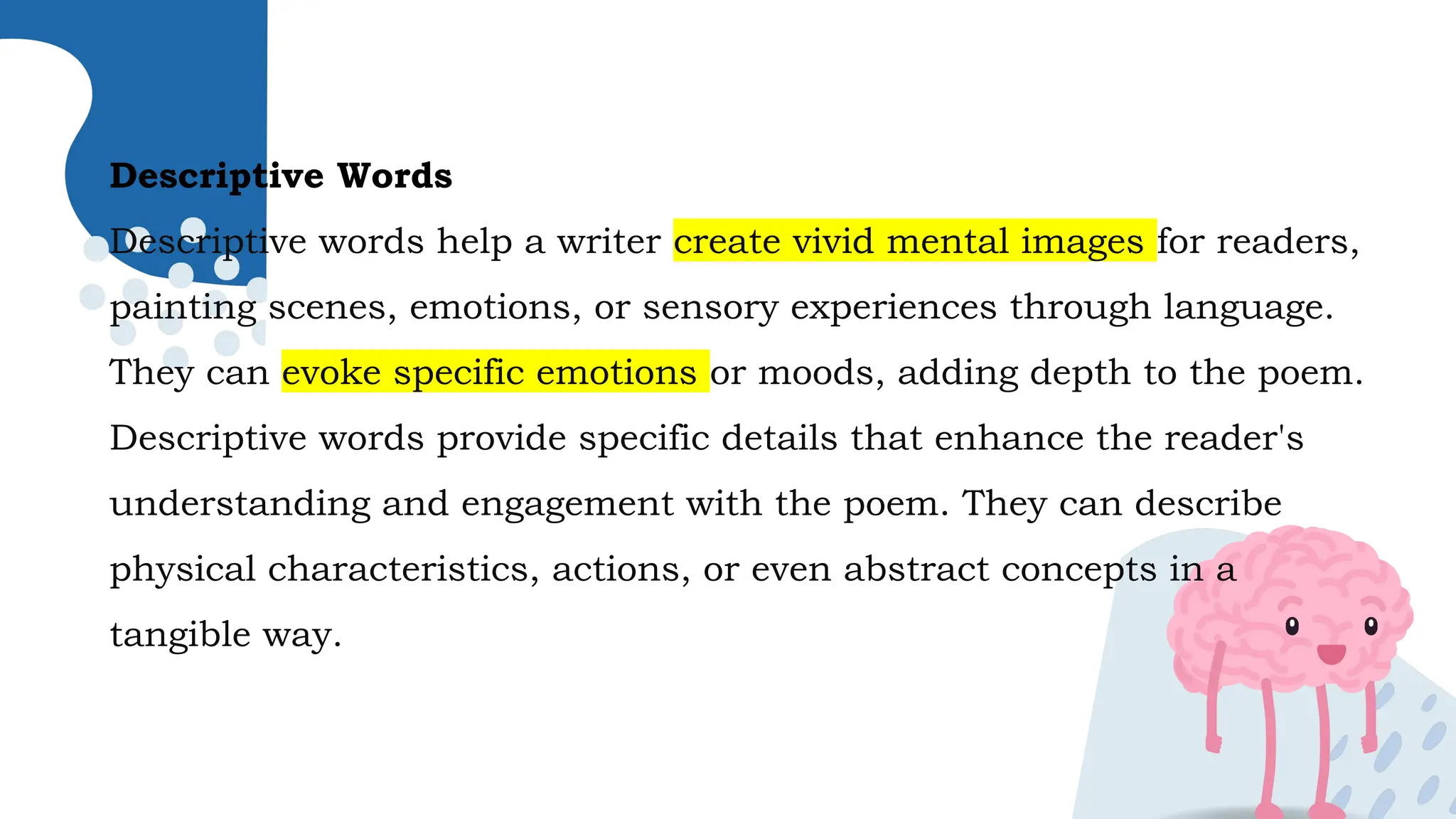 English-wk1.Poetry: Descriptions and Imagery | PPTX