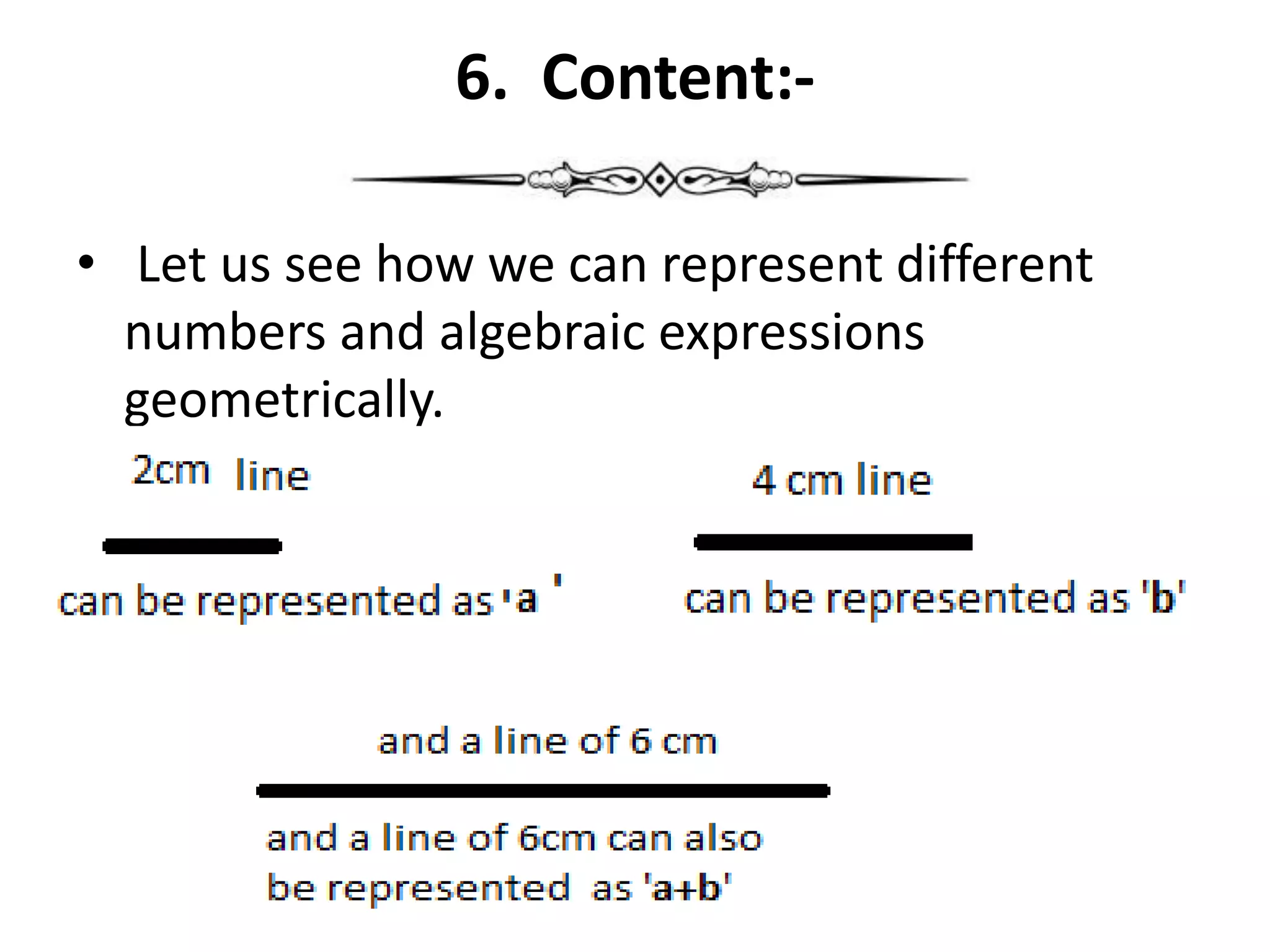 algebraic expression class VIII | PPTX