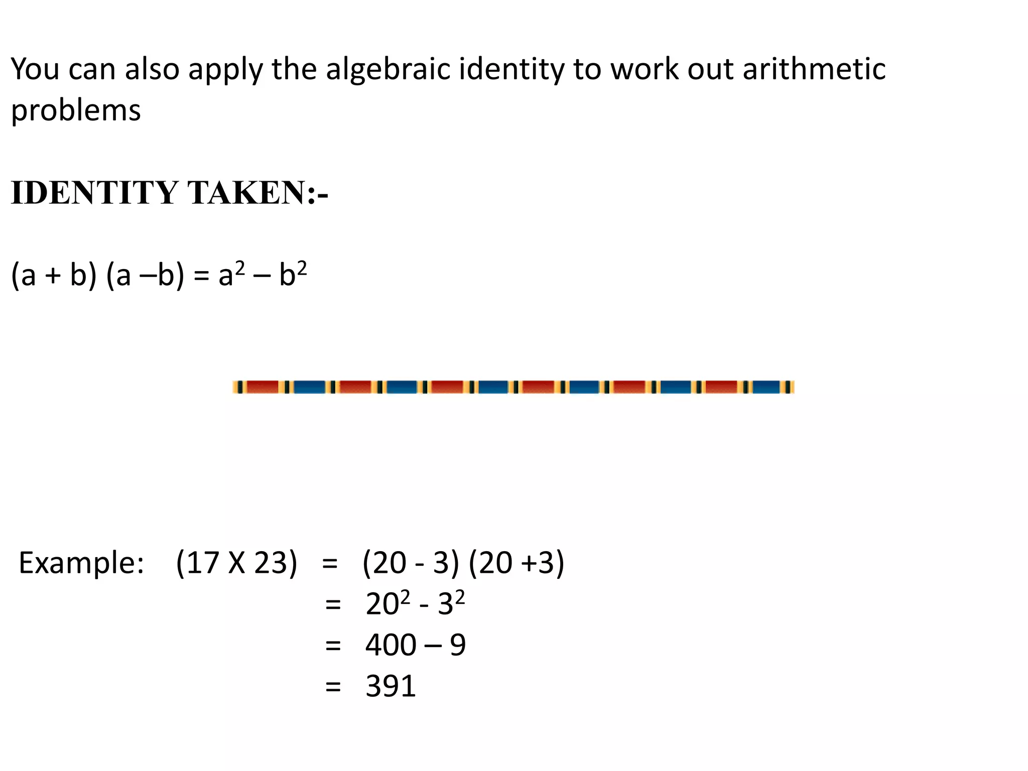 algebraic expression class VIII | PPTX