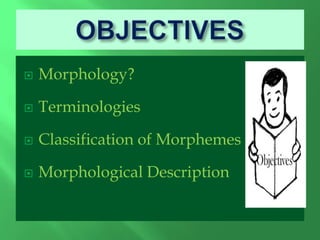 MORPHOLOGY Muhammad Qasim Department of Environmental Science ...