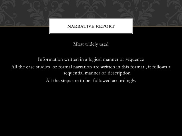 REPORT WRITING:TYPES, FORMAT, STRUCTURE AND RELEVANCE | PPTX