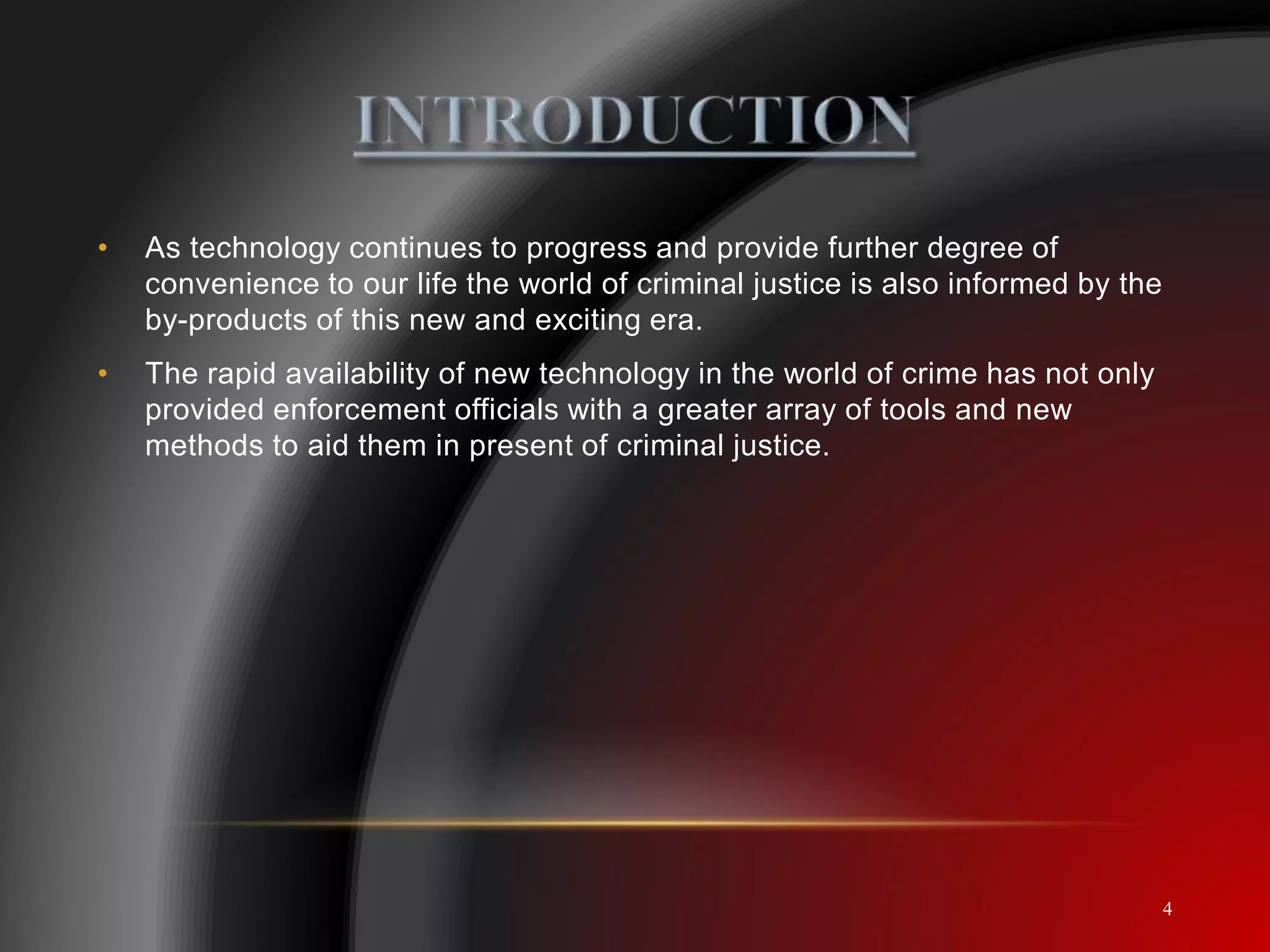 Role of Technology in crime prevention. | PPTX