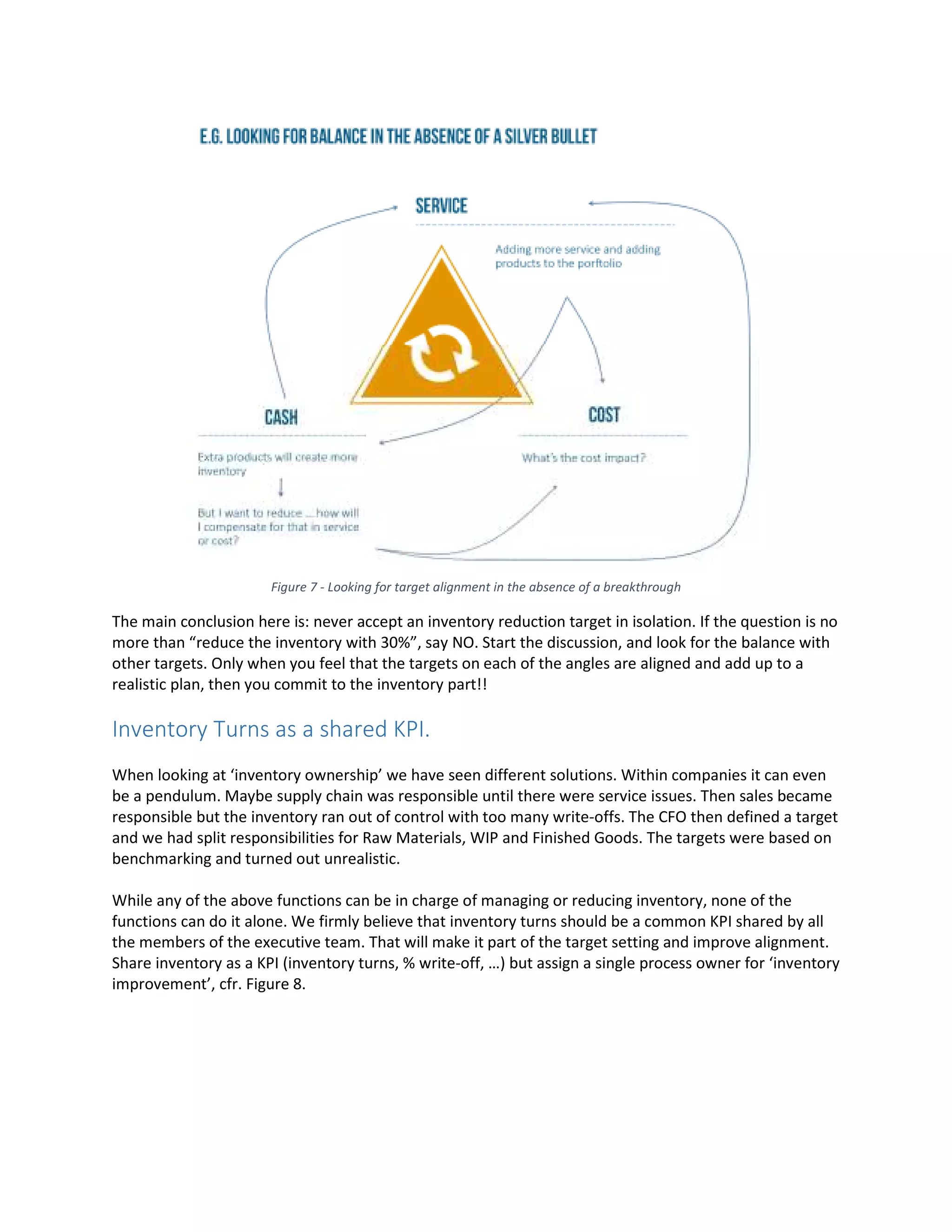 English - 1 - Balancing cash cost and service. The supply chain ...