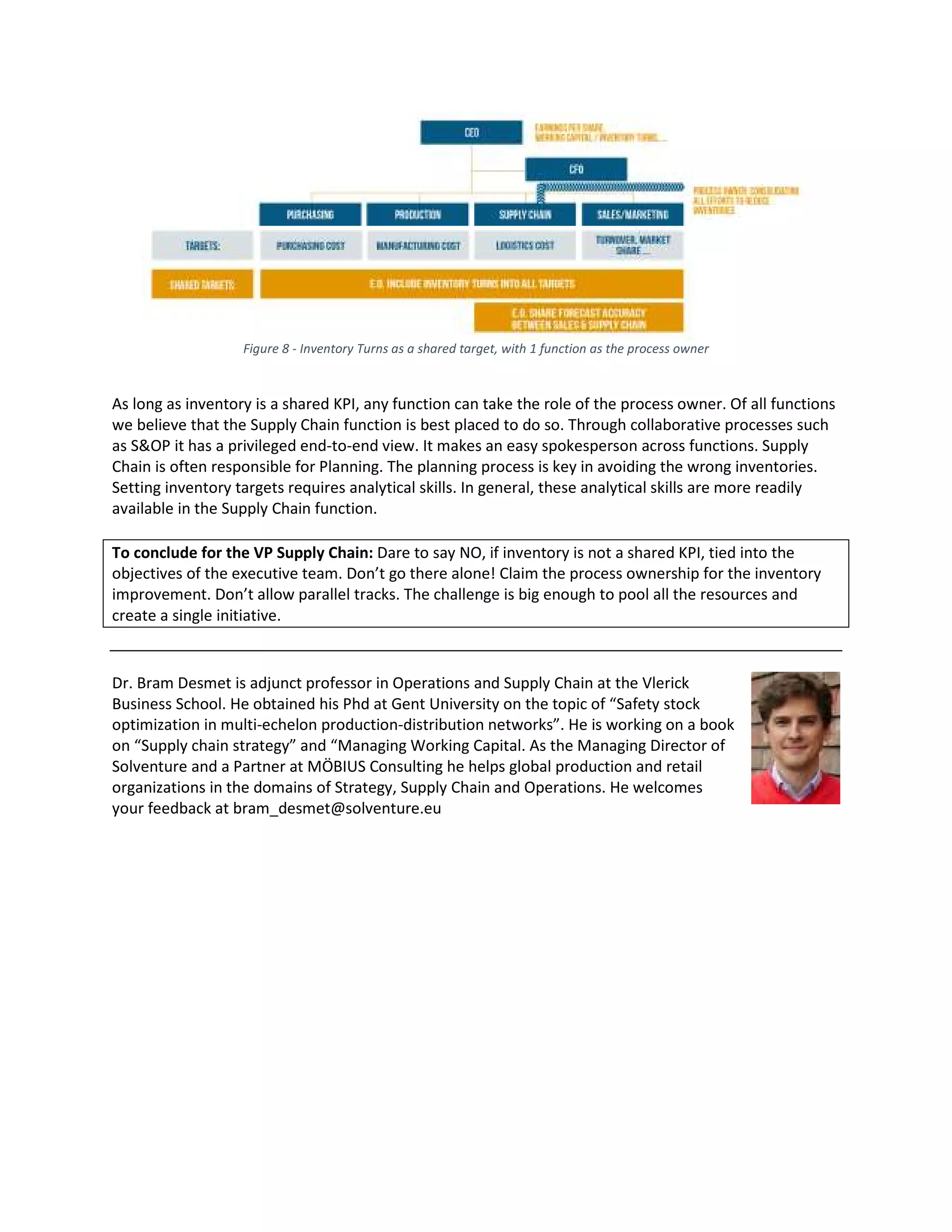 English - 1 - Balancing cash cost and service. The supply chain ...