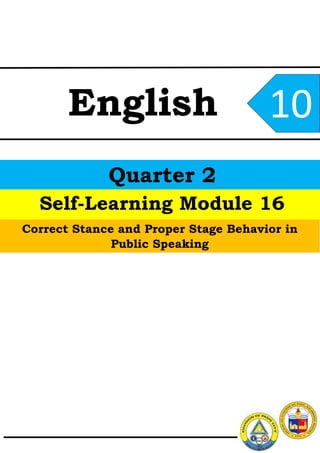 English 10 - Q2 - M16.pdf Quarter 2 module in english | PDF
