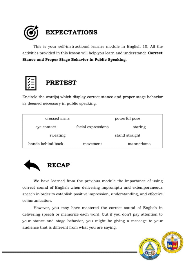 English 10 - Q2 - M16.pdf Quarter 2 module in english | PDF | Education