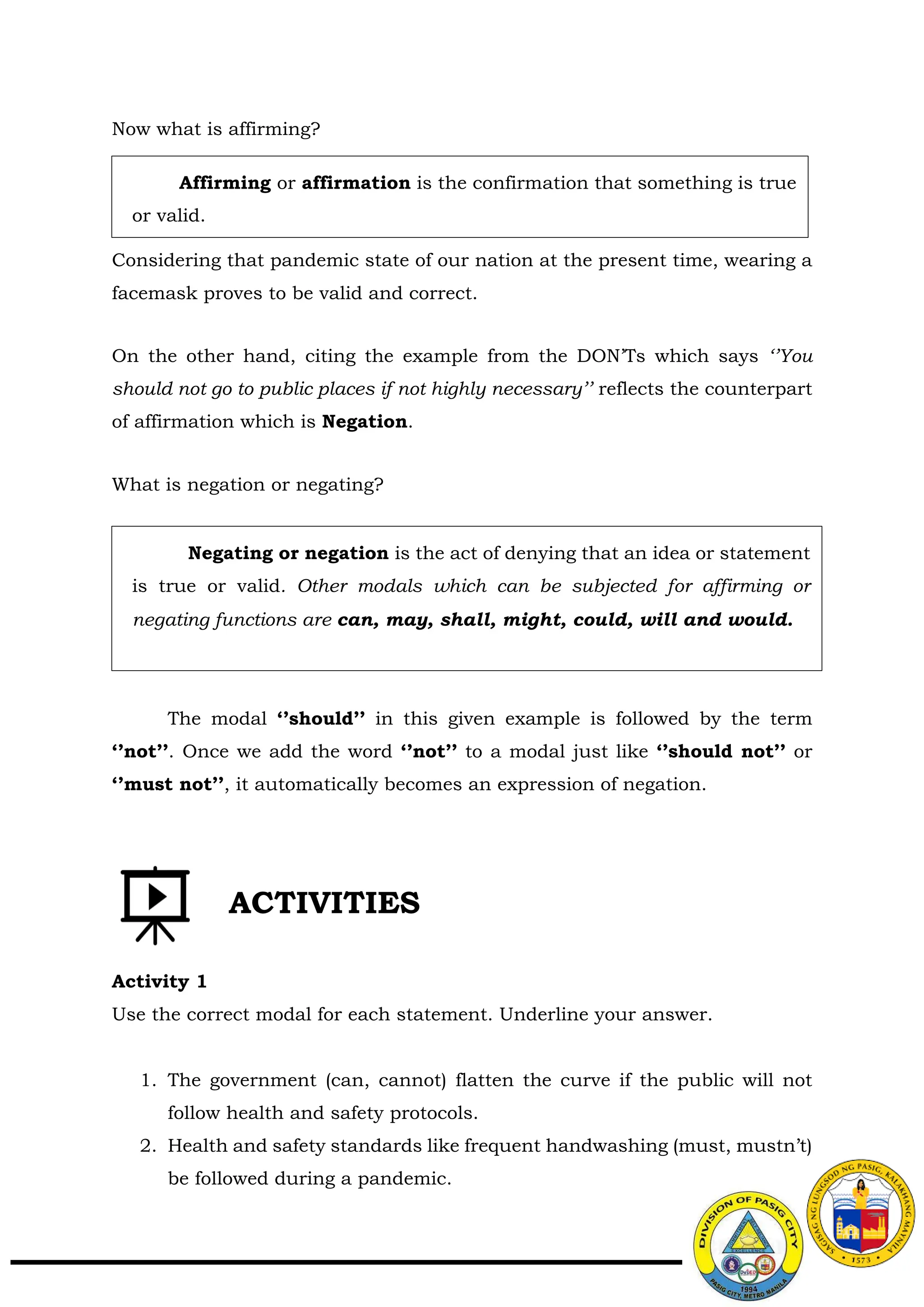 English 10 - Quarter 2 module in english | PDF | Education