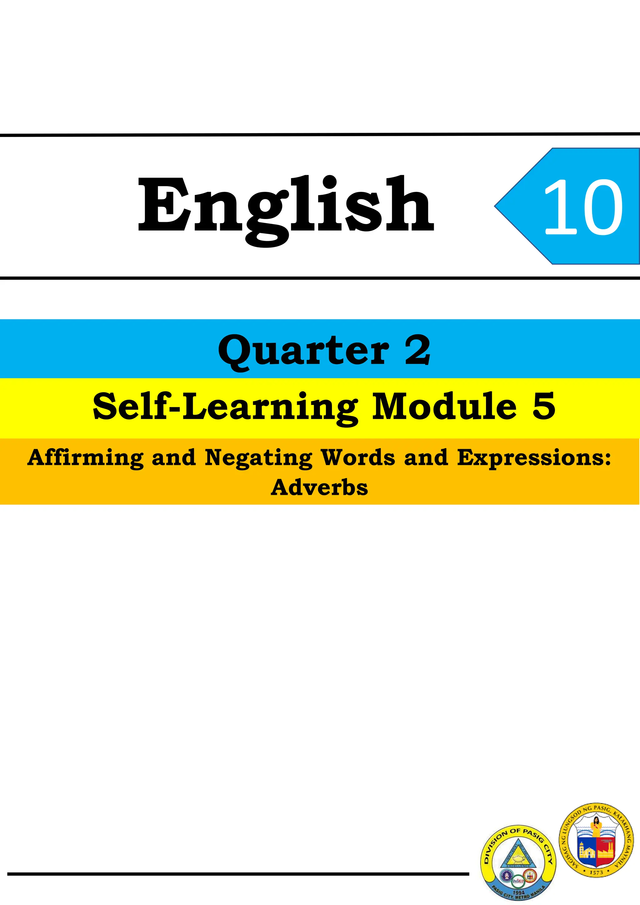 English 10 - Q2 - M5 Quarter 2 module in english | PDF
