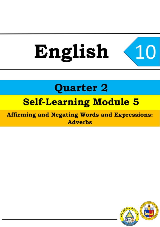 English 10 - Q2 - M5 Quarter 2 module in english | PDF | Educational ...