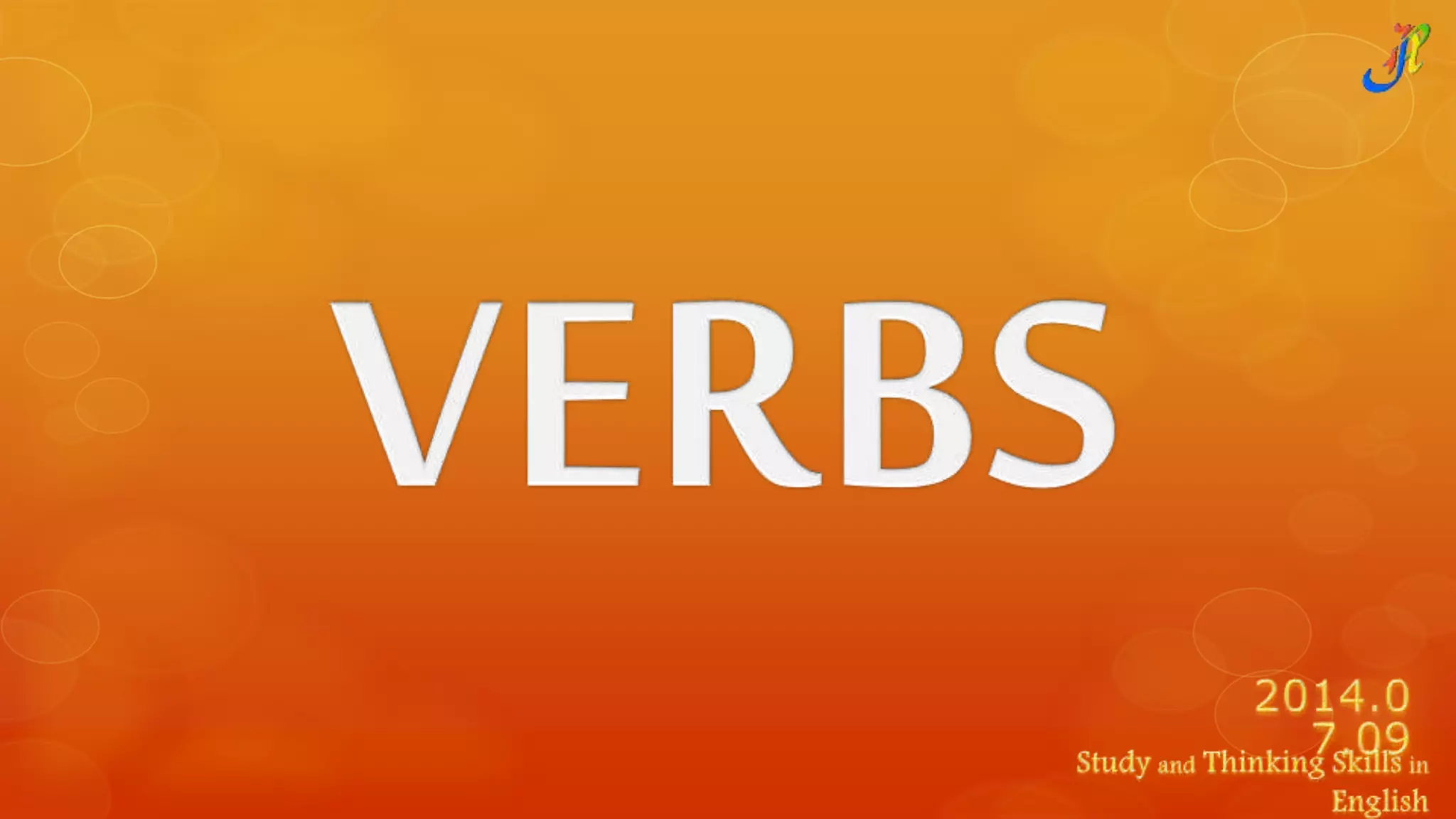 English 101. Verbs | PPTX