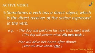 English 101. Verbs | PPT