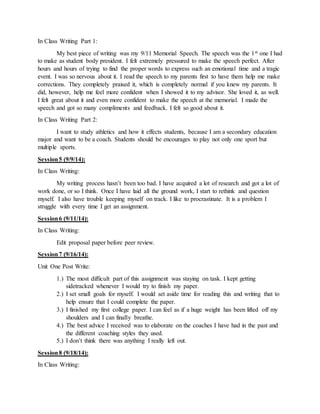 English 101 class notes | DOCX