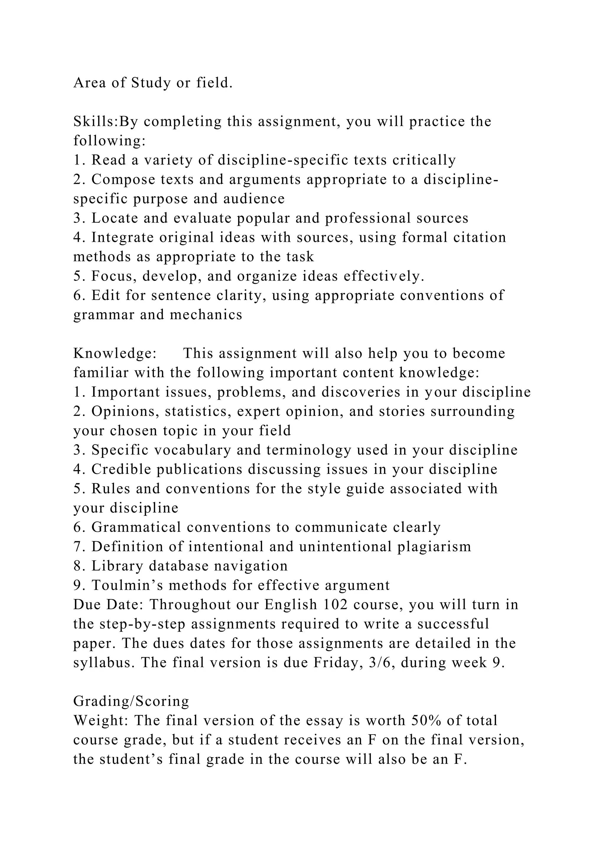 English 102 Research WritingResearch Paper AssignmentPurpose .docx