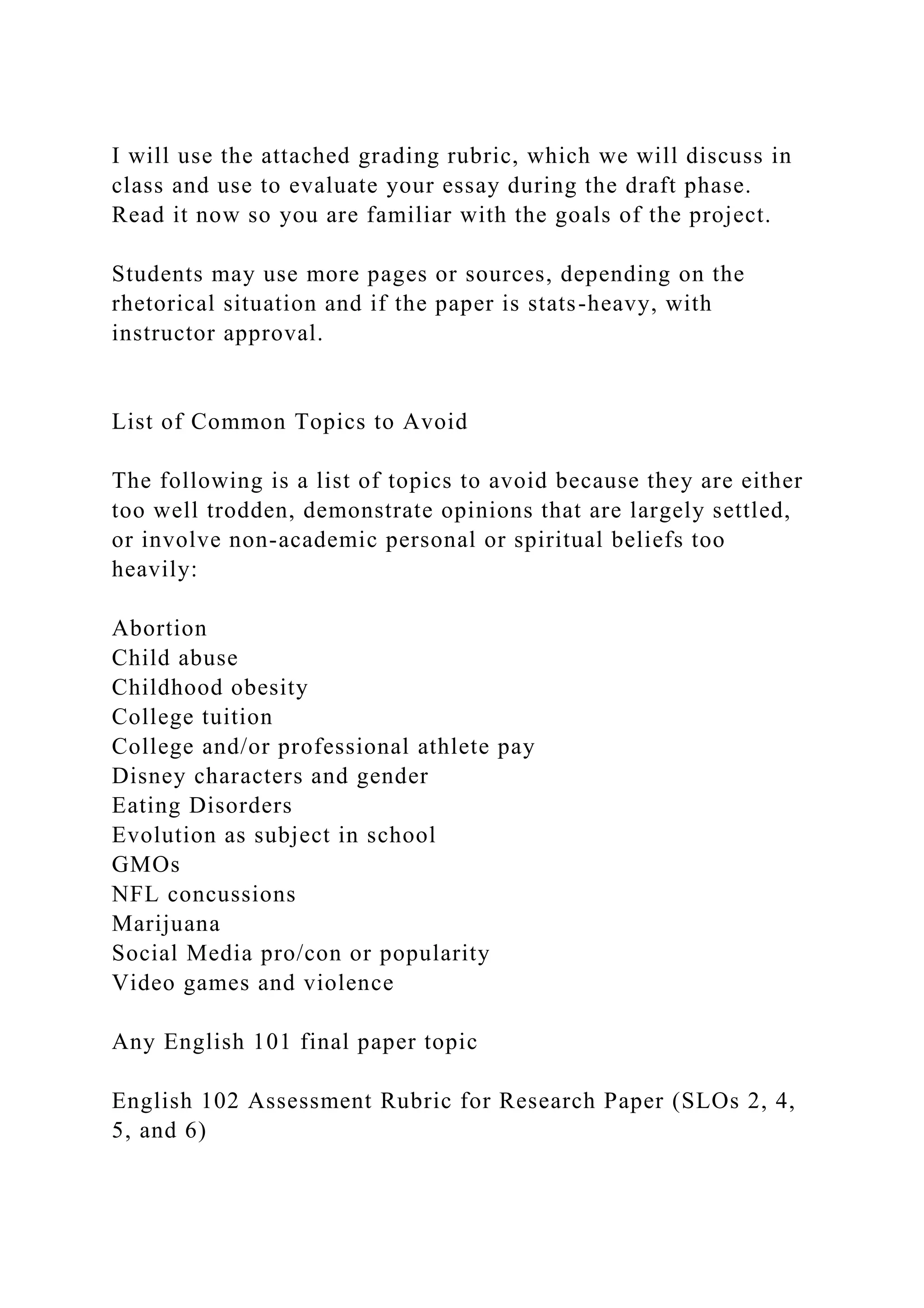 English 102 Research WritingResearch Paper AssignmentPurpose .docx