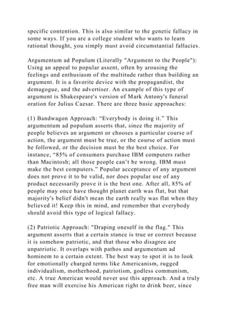 English 104Argument AnalysisThe AssignmentDue No l.docx