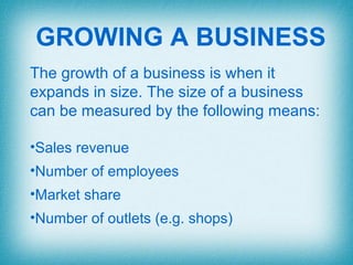 Business Growth | PPT