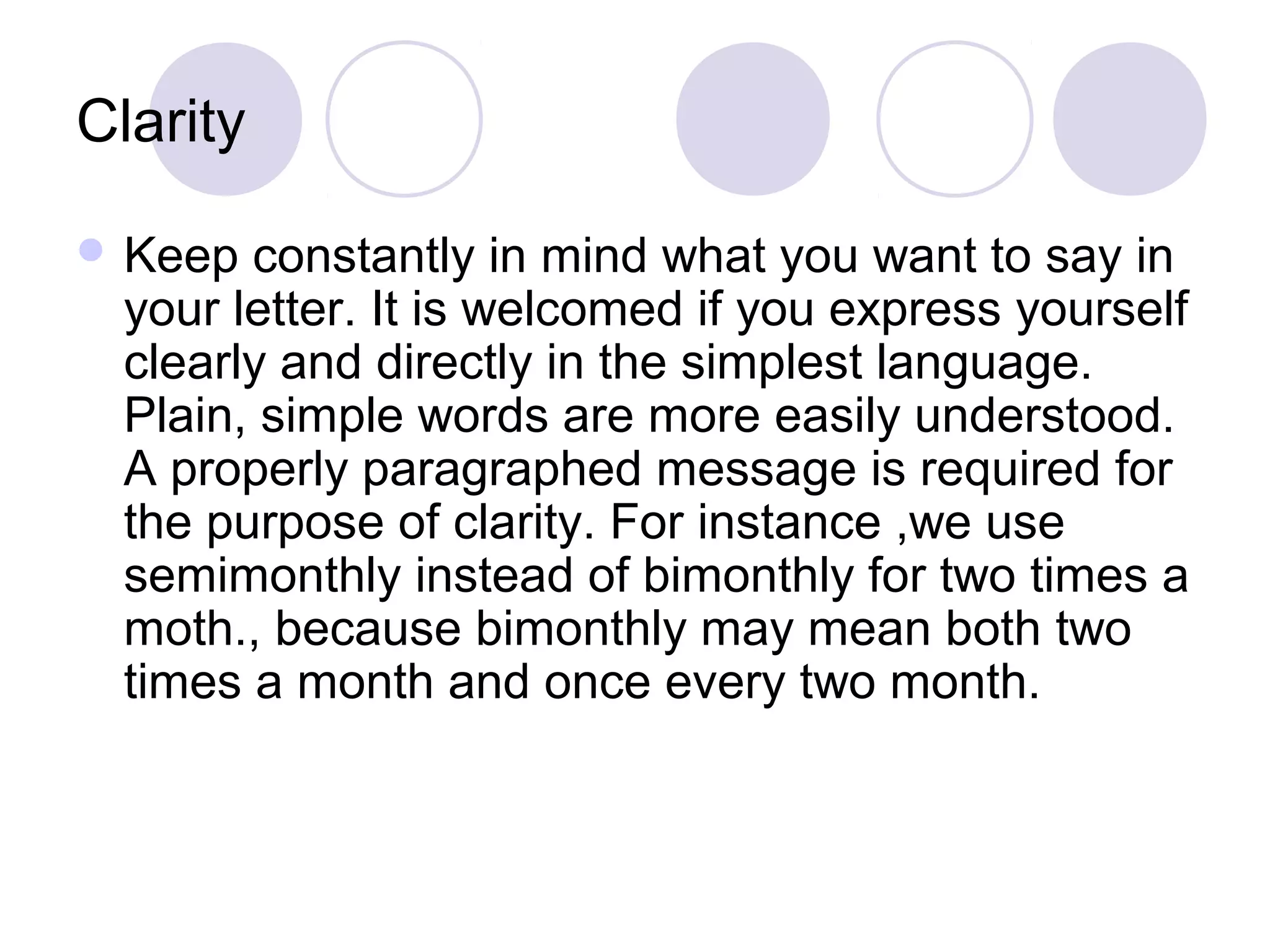 English 106b business correspondence | PPT