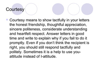 English 106b business correspondence | PPT