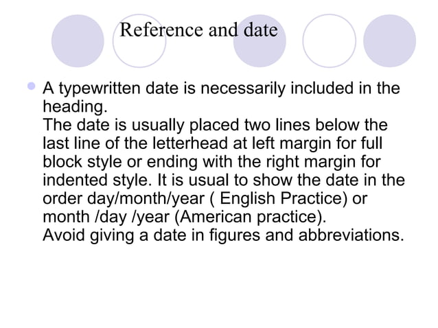 English 106b business correspondence | PPT