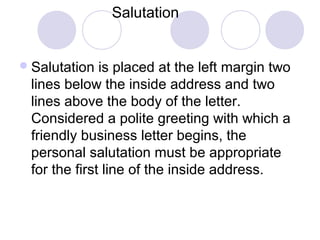 English 106b business correspondence | PPT