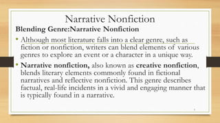 English_10_Elements_of_Creative_Nonfiction.pptx | Biographies | Genres