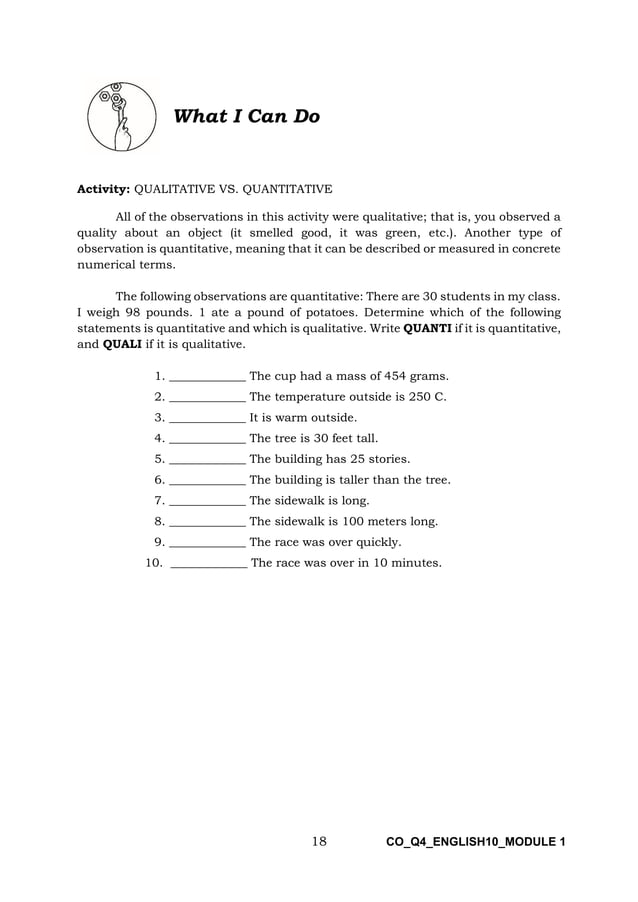 English10_Mod1_Distinguish Technical Terms Used in Research_final.pdf | Educational Assessment ...