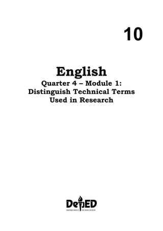 English10_Mod1_Distinguish Technical Terms Used in Research_final.pdf