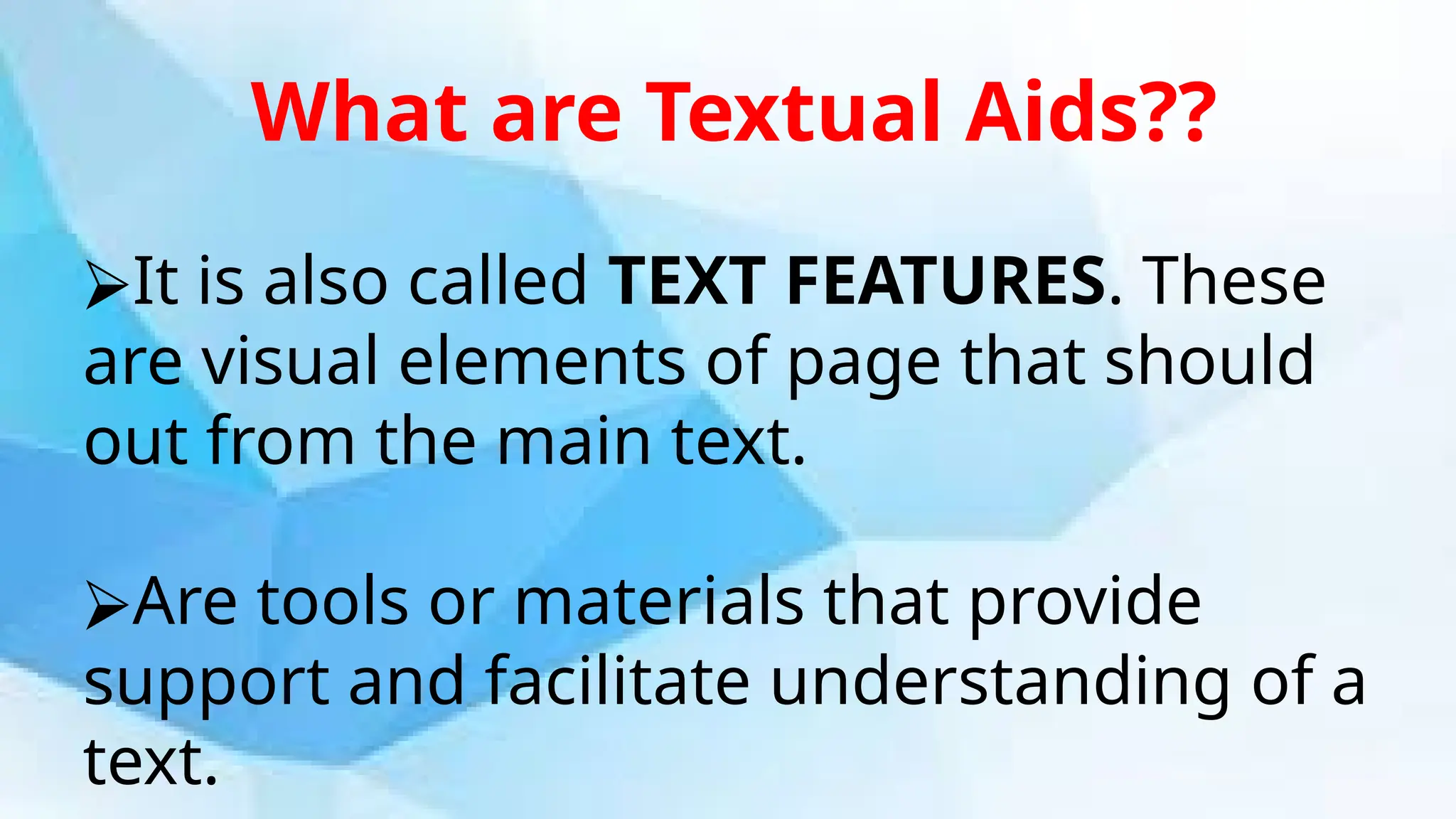 ENGLISH 10 Q1 WK2 A the use of textual aids | PPTX