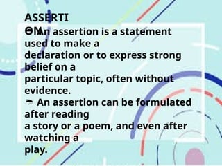 Critical Reasoning is all about systematically discovering, analysing ...