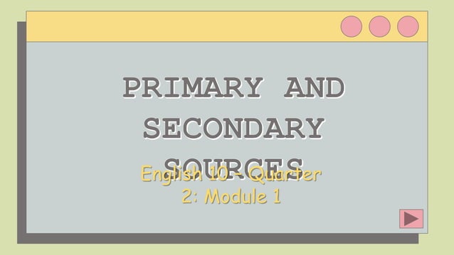 ENGLISH10_QUARTER 2 - MODULE 1-2.pptx | Secondary Education | Education