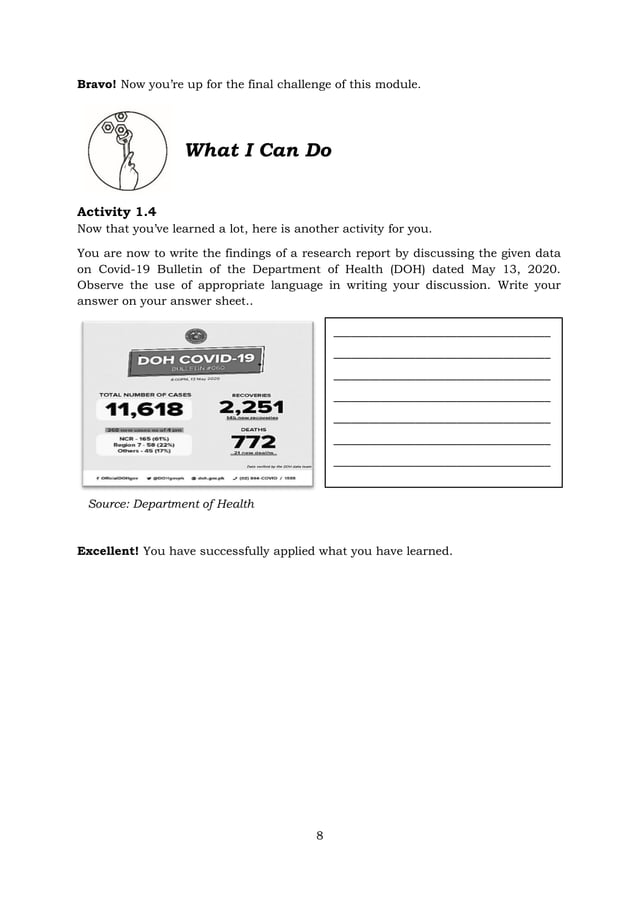 ENGLISH 10 QUARTER 2 MODULE 1 F.pdf | Educational Assessment | Education