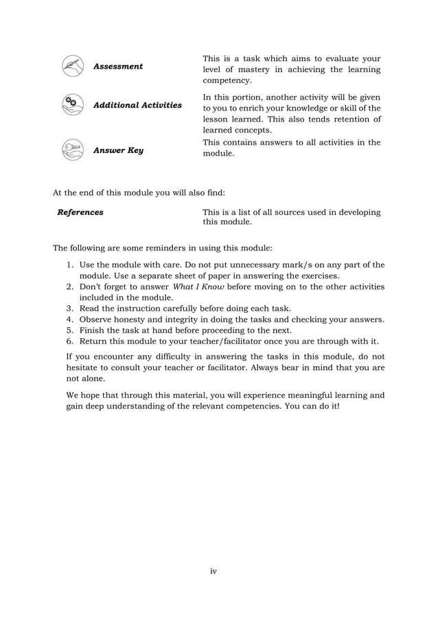 ENGLISH 10 QUARTER 2 MODULE 1 F.pdf | Educational Assessment | Education