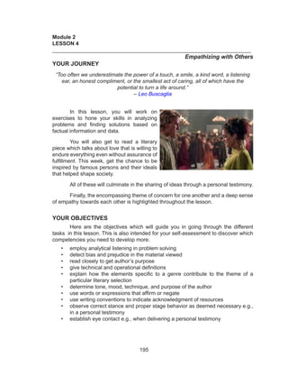 English 10 Module 2 | PDF