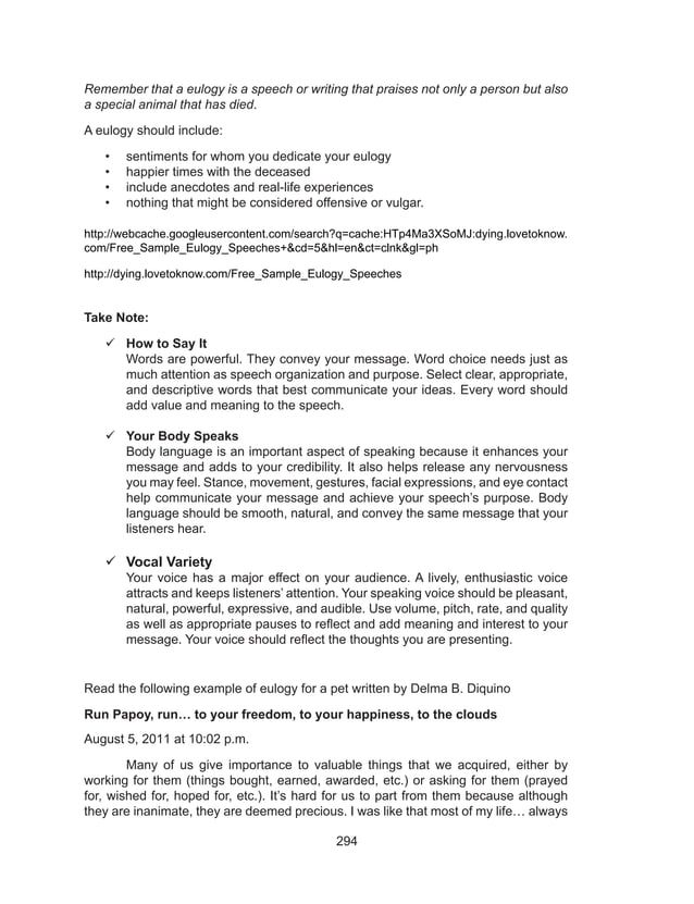 English 10 Module3 | PDF