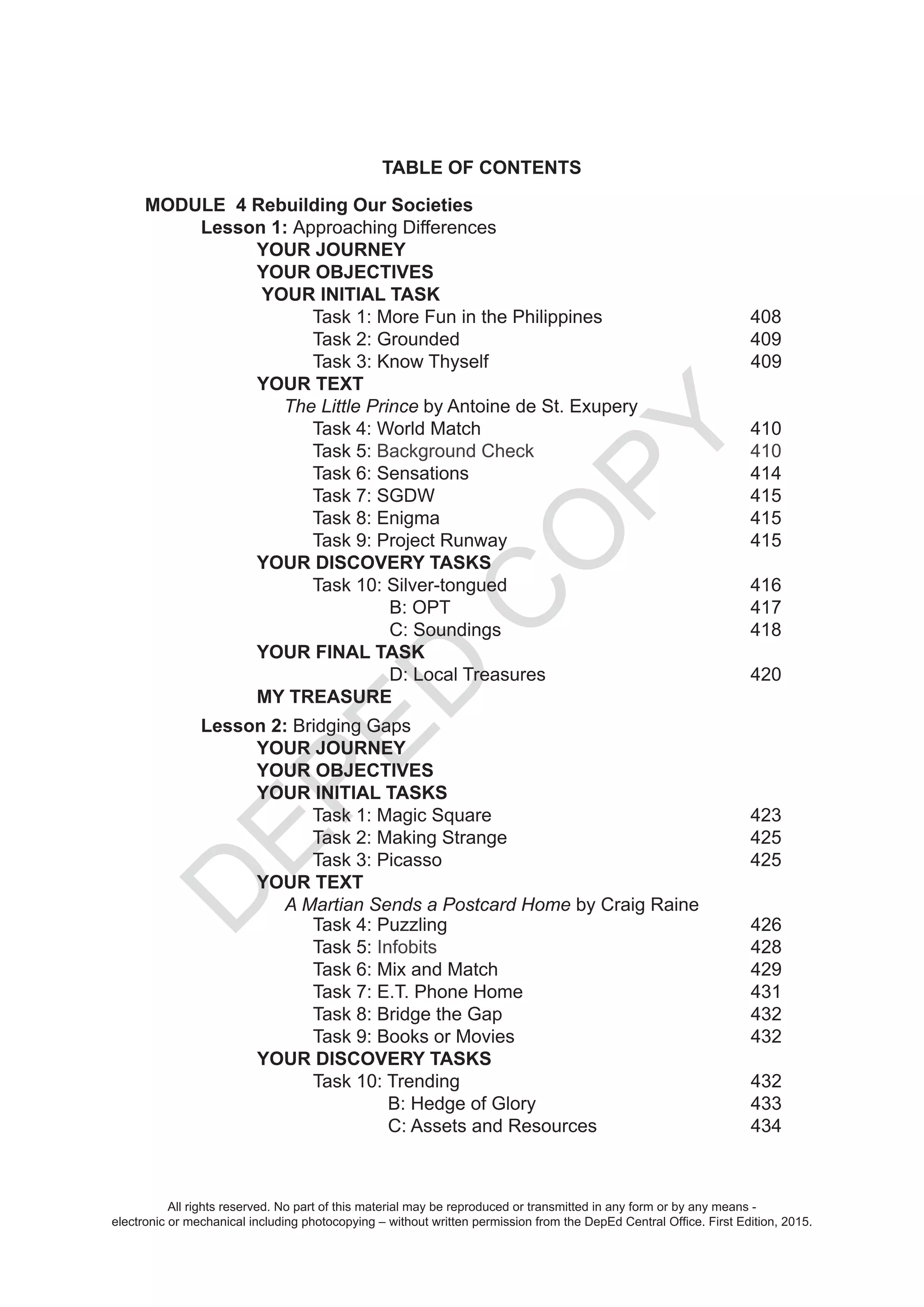 English 10 Module 4 | PDF