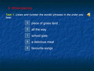 English 10 unit 6 listening | PPT