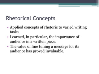 English 111 reflection and learning | PPTX