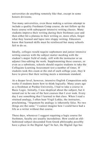 English 111 Composition 21st Century Reflection _Summer 2019Wr.docx