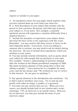 English 111Fall 2015WestfallPaper Two Perspectives on Histor.docx