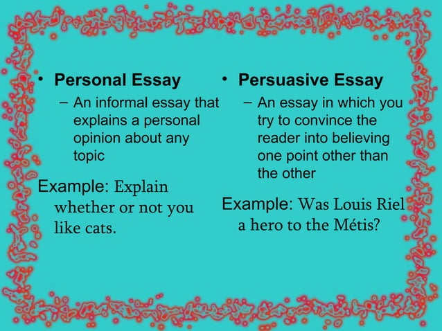 English 12 Essay Presentation | PPT | Science