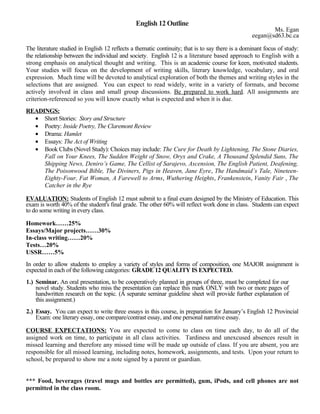 English 12 outline 2 | DOC