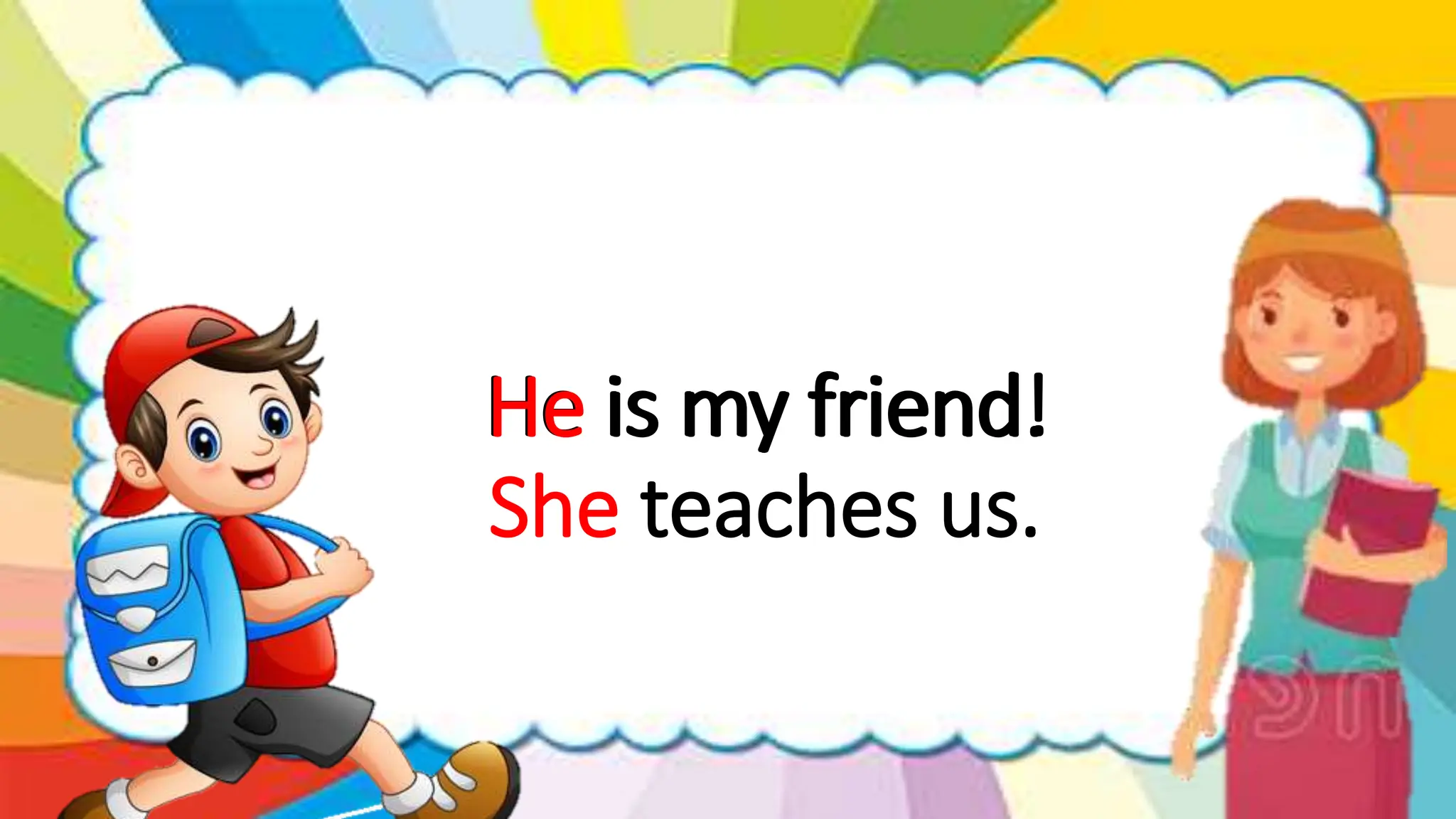 Demonstrative Pronouns Grade 1 - English | PPTX