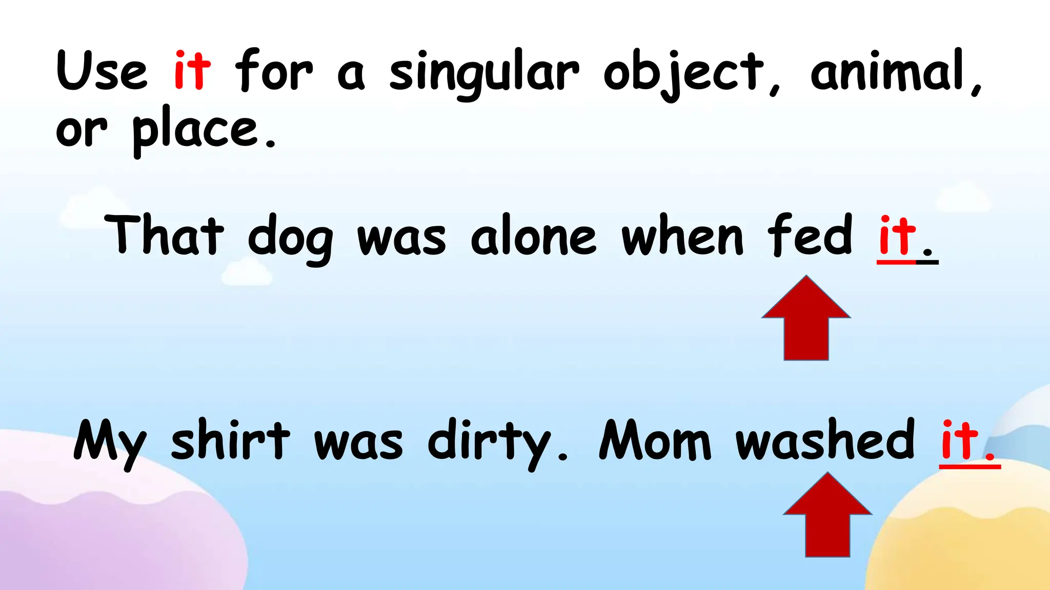 Demonstrative Pronouns Grade 1 - English | PPTX