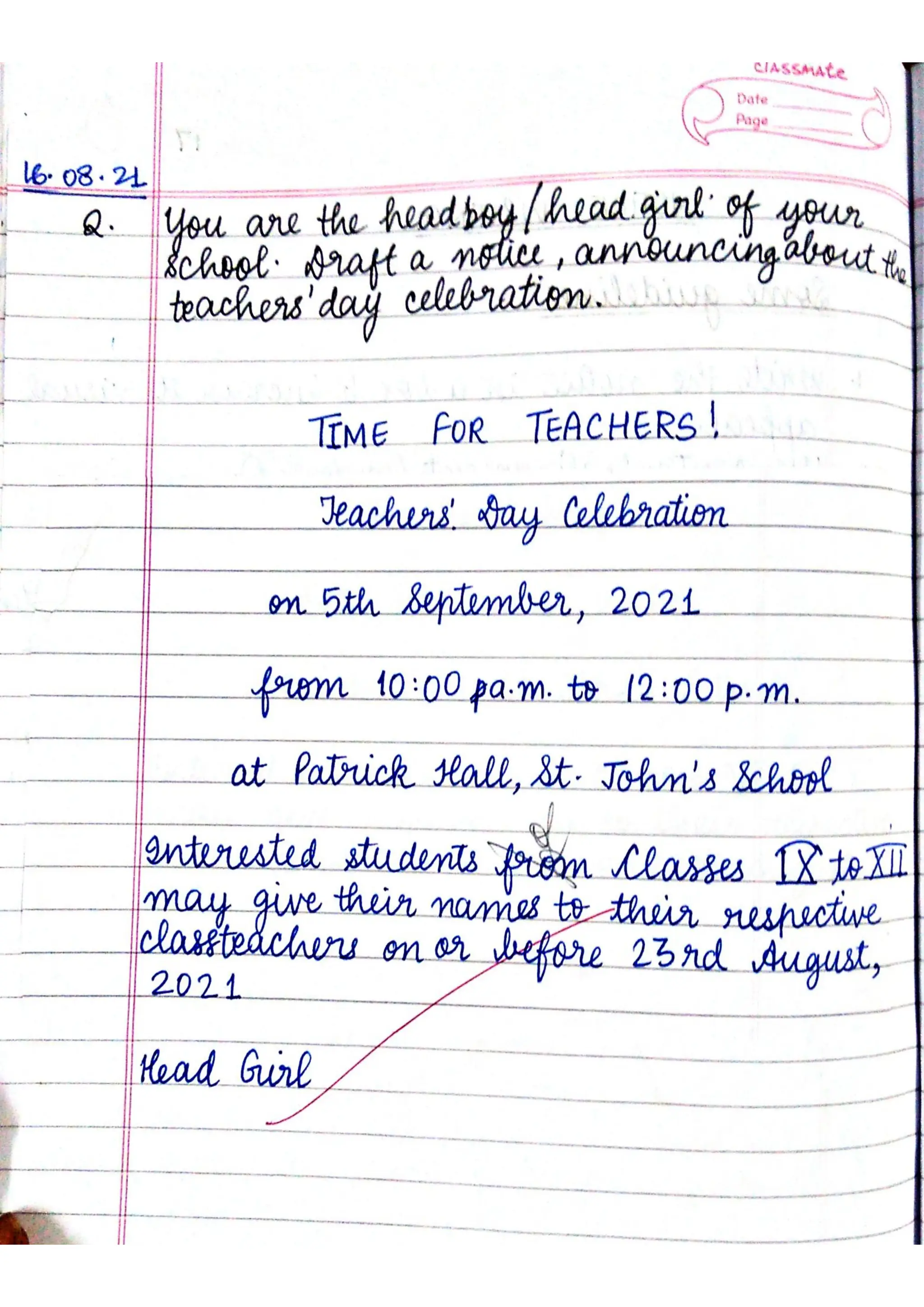 ICSE English Language Class X Handwritten Notes | PDF