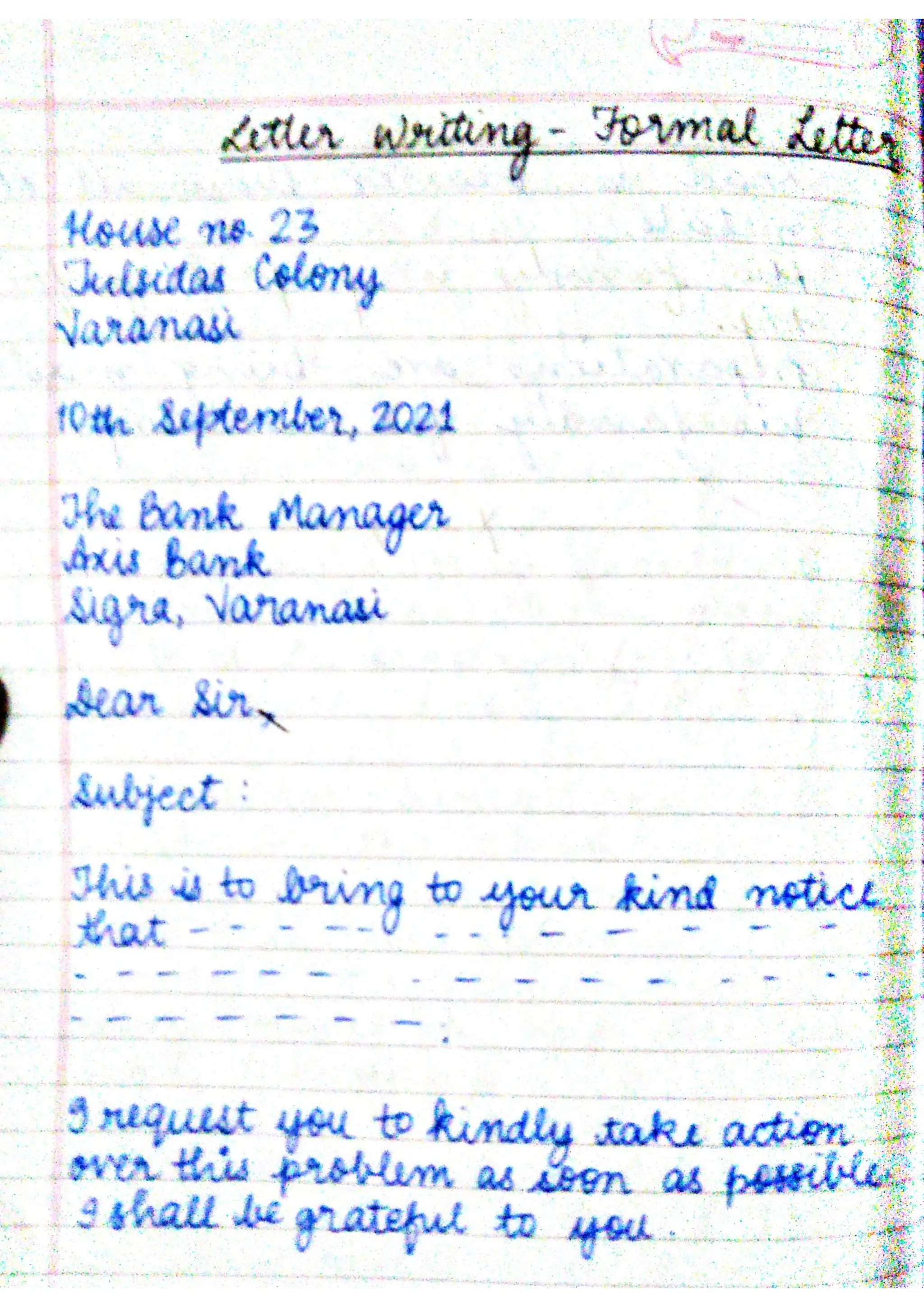 ICSE English Language Class X Handwritten Notes | PDF