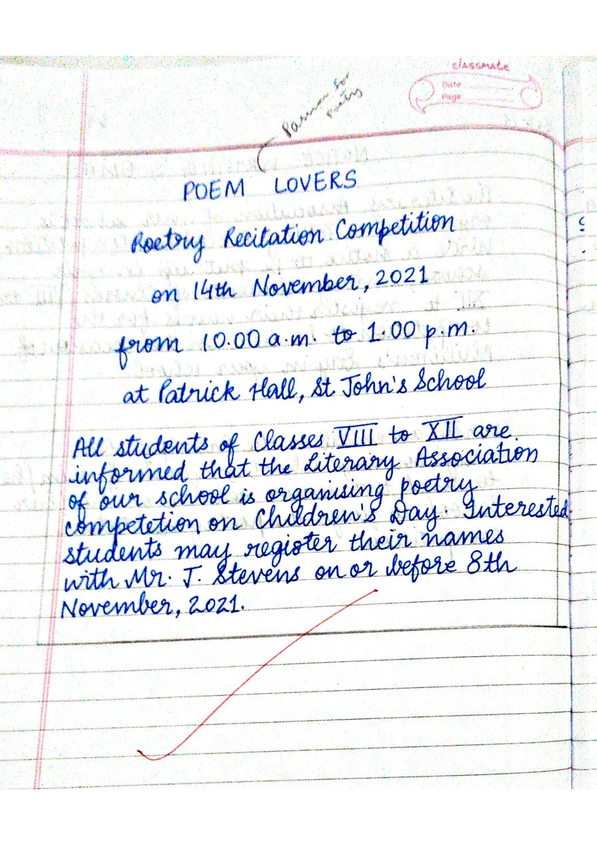 ICSE English Language Class X Handwritten Notes | PDF