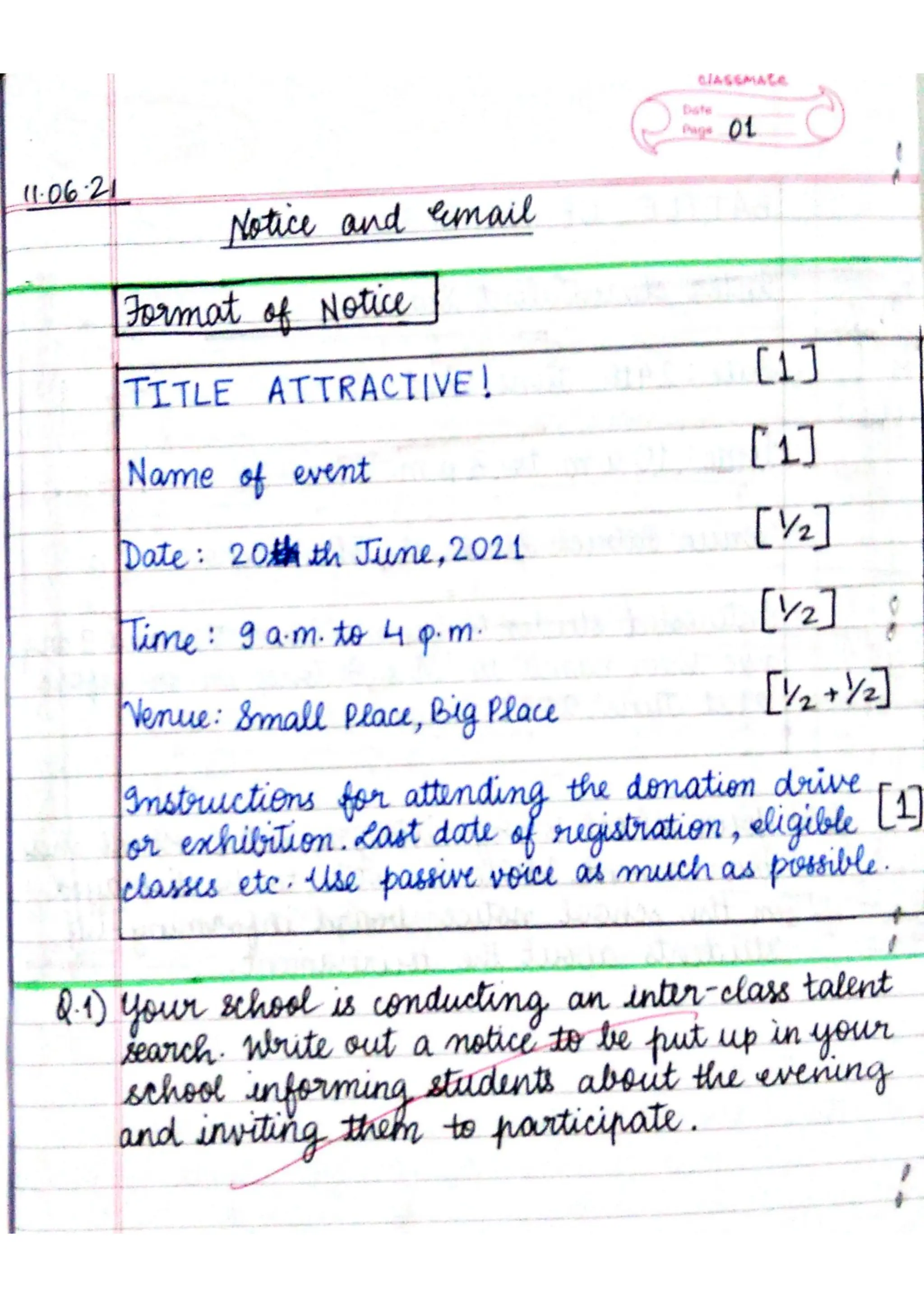 ICSE English Language Class X Handwritten Notes | PDF